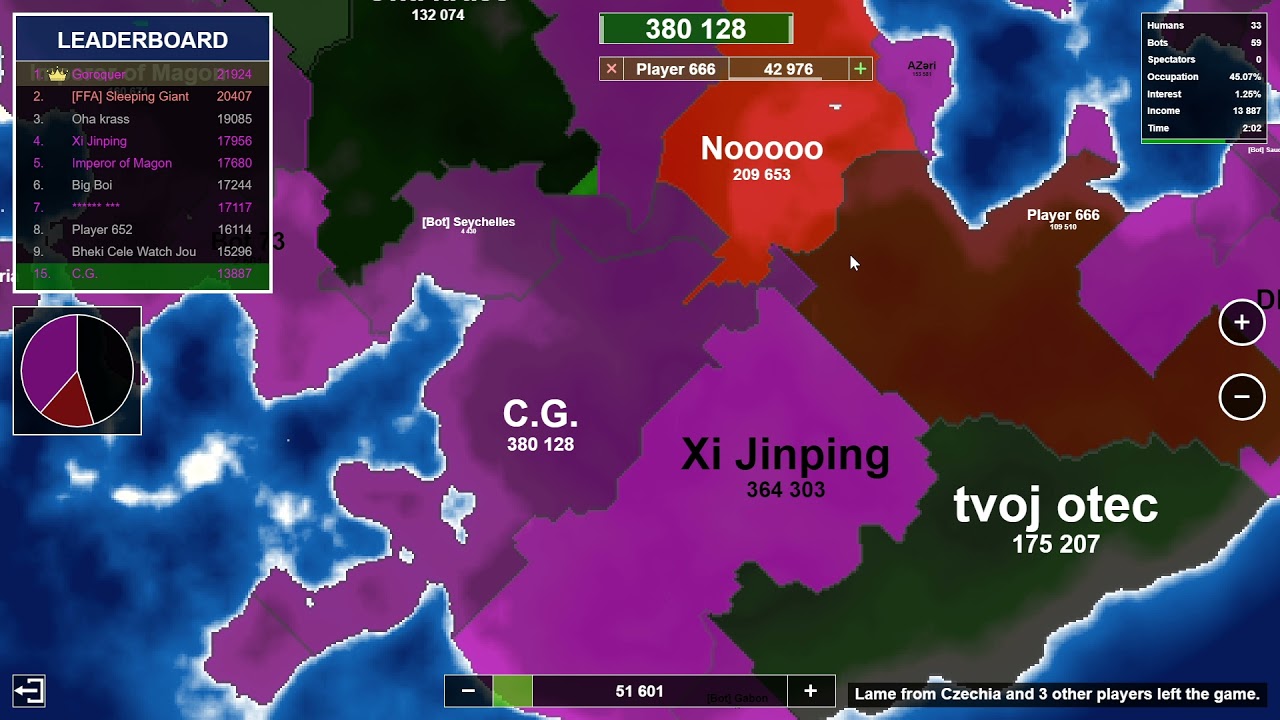 Winning Strategy Island Map! Territory Games io - Territorial IO - YouTube