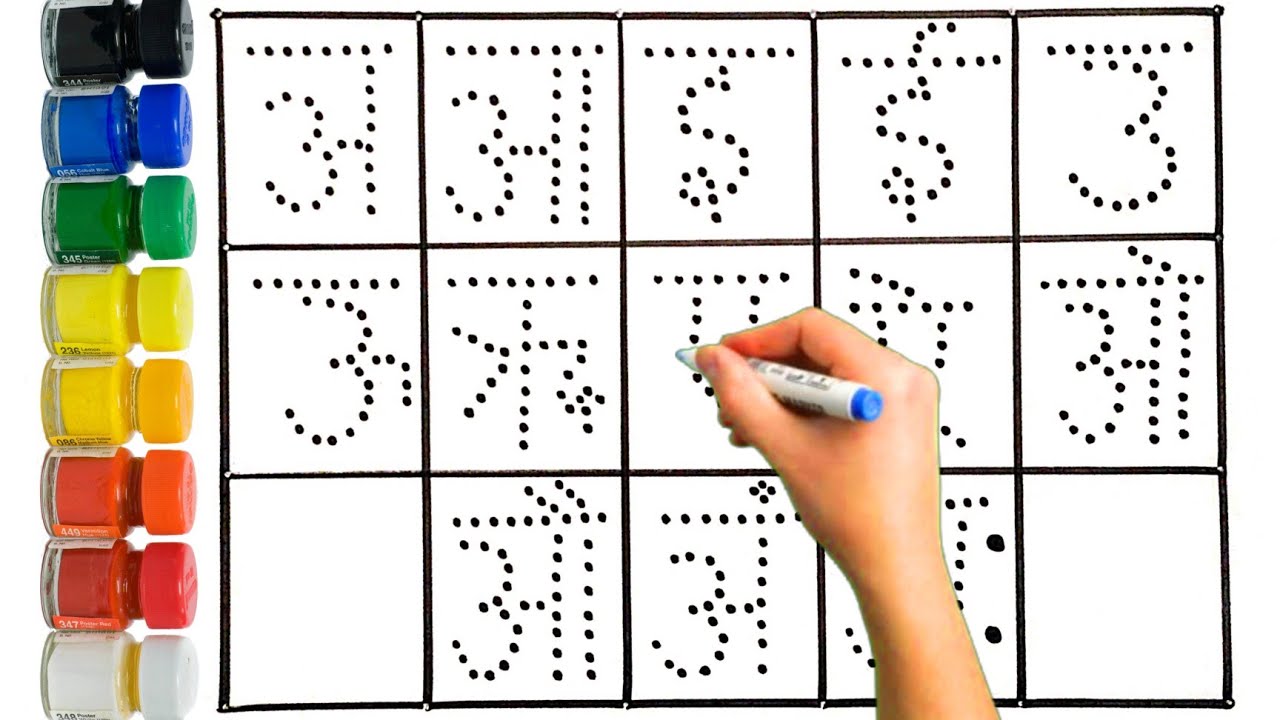 A se anar, hindi varnmala drawing, kids aaaeee , cool drawing, cute ...