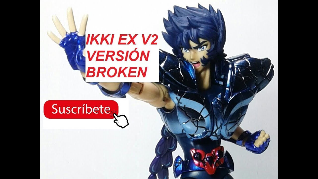 Poses de Acción con la figura Myth Cloth* Ikki de Fénix armadura broken ...