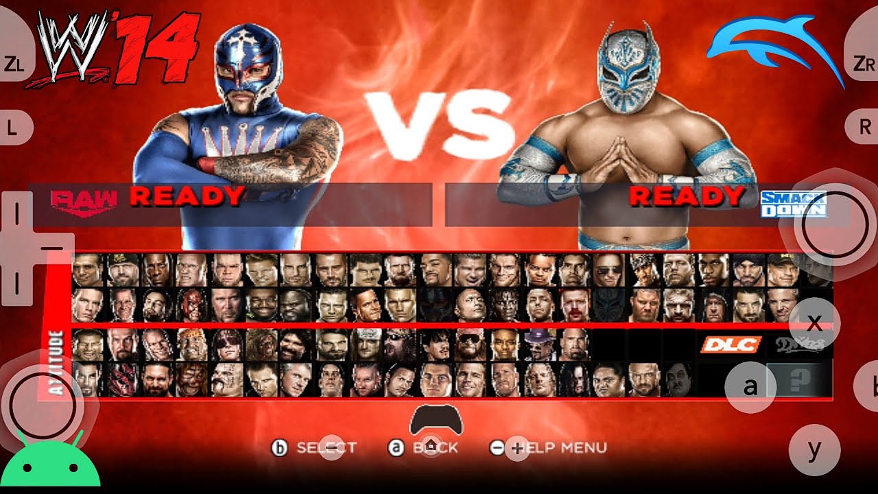 WWE 2K14 Wii Game Rey Mysterio Vs. Sin Cara SmackDown And Gameplay On ...