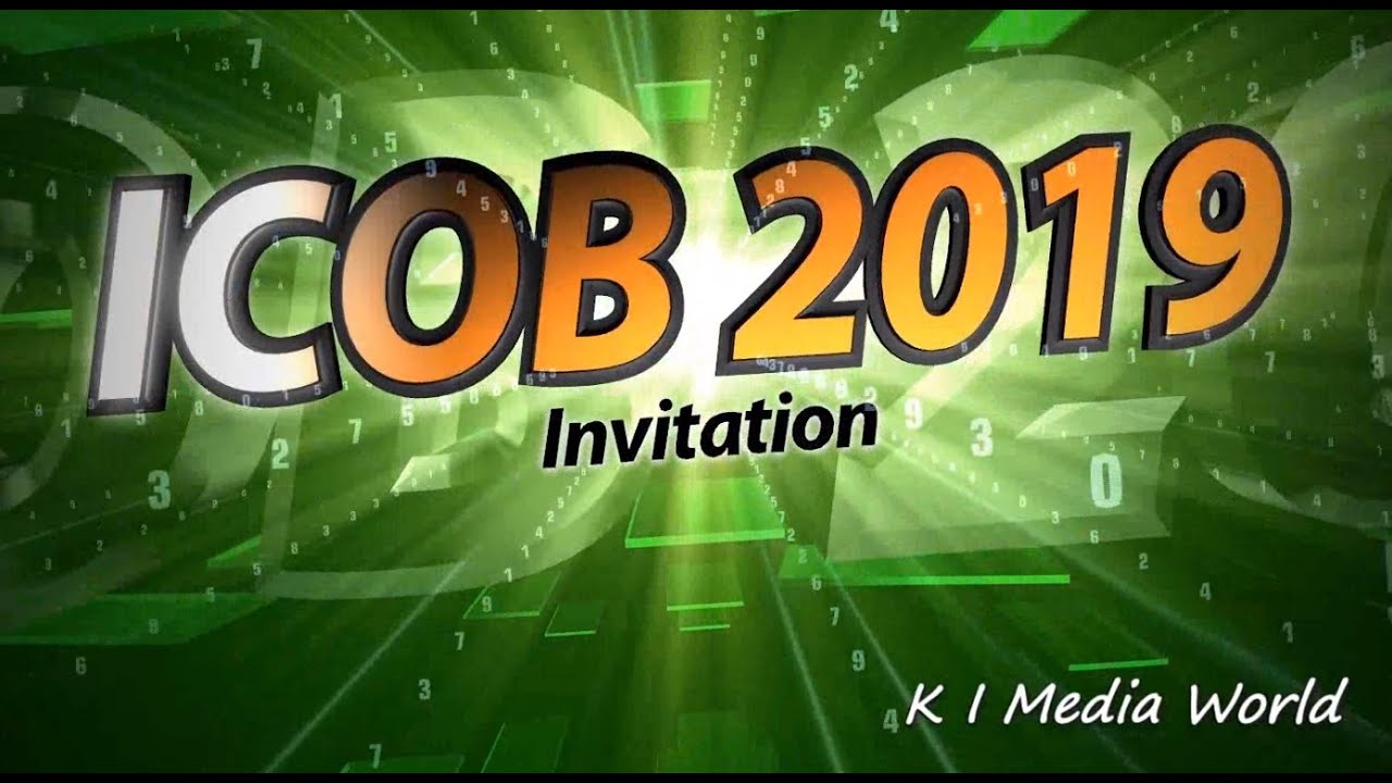 Invitation to ICOB Convention 2019- New Jersey - YouTube