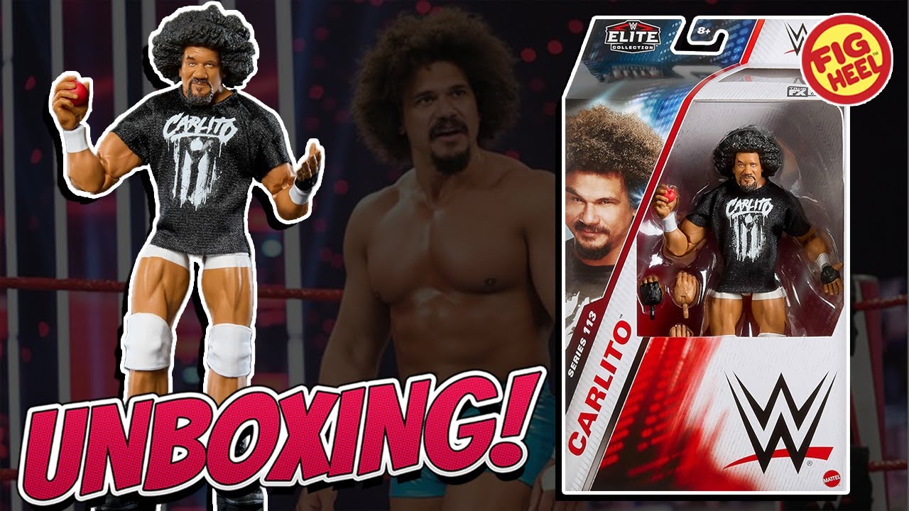 WWE ELITE 113 CARLITO UNBOXING! - YouTube