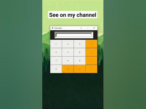 Create calculator with python. #asmr #minecraft #python #programming # ...
