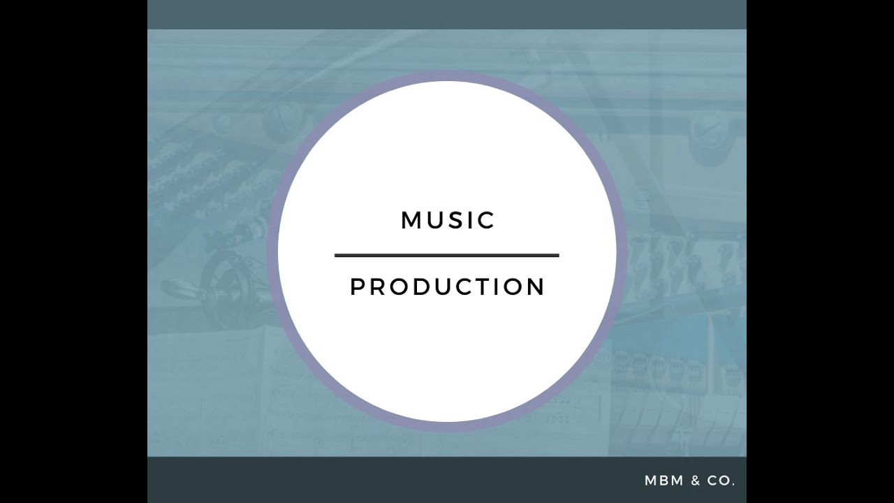 Matthew Brind Music & Co. Advanced Programme - MUSIC PRODUCTION - YouTube