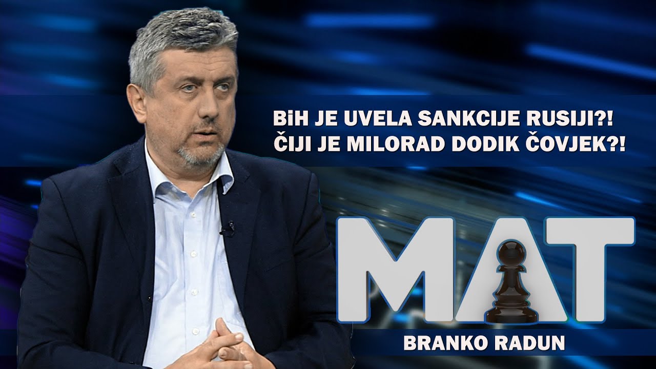 Branko Radun - Čiji je Milorad Dodik čovjek? Kako ide kod Putina? Kako ...