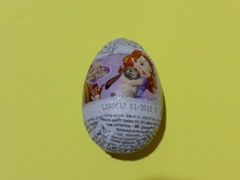 Chocolate Zaini Surprise Egg - Sofia the First