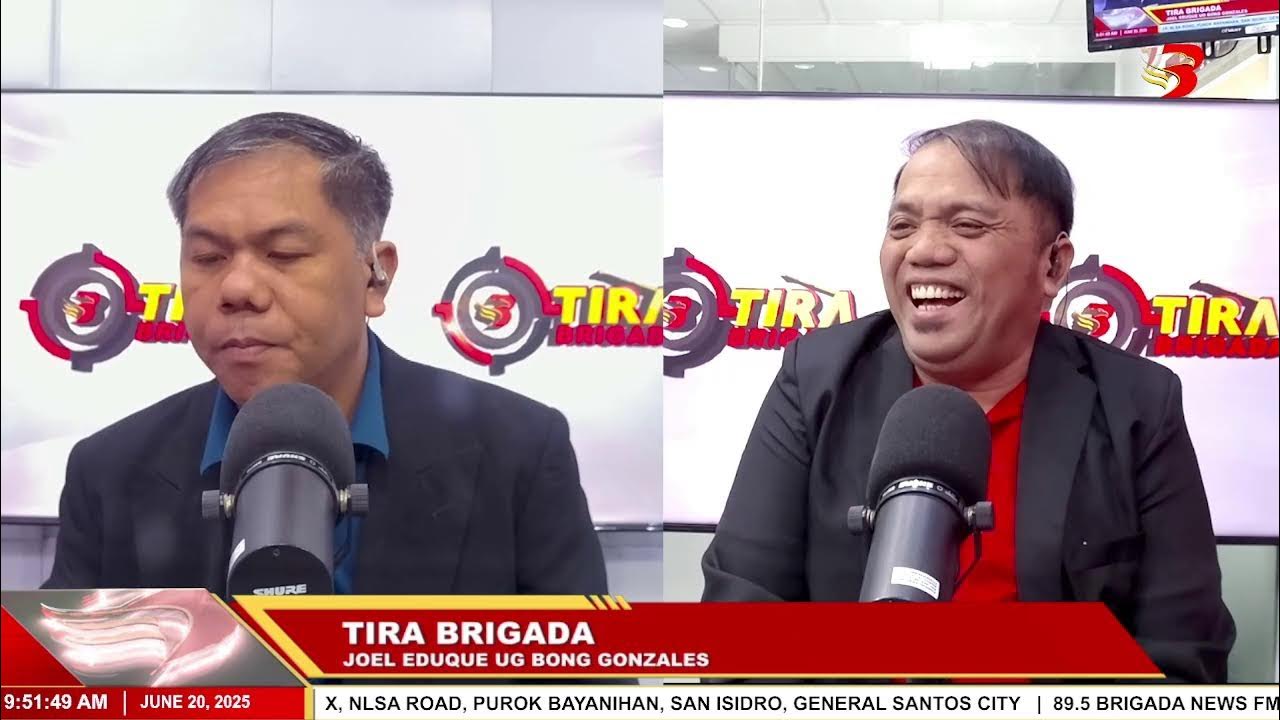 BRIGADA DRIVE THRU | JUNE 20, 2025 | KAUBAN SI DJ JUSTINE, DJ TANYA UG DJ HANNAH - YouTube