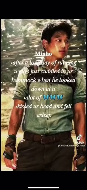 How the Maze Runner boys would react - YouTube