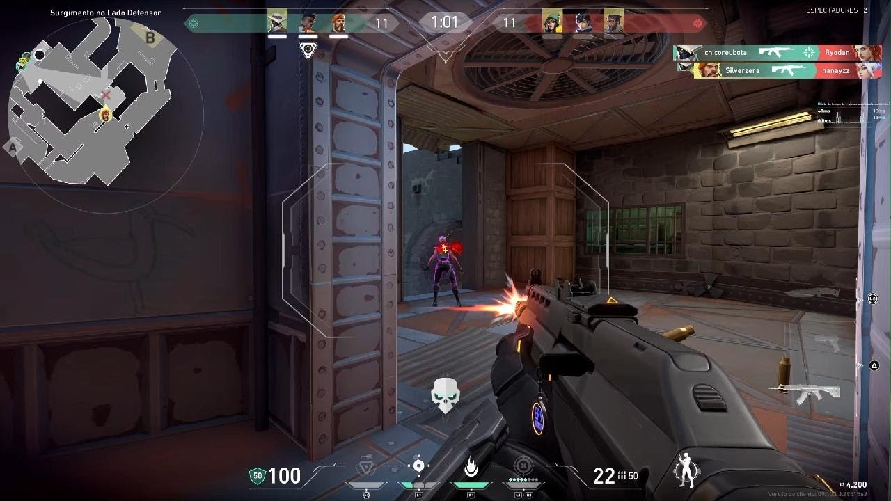 VALORANT r64 - Um Roundasso com 4 kills - YouTube