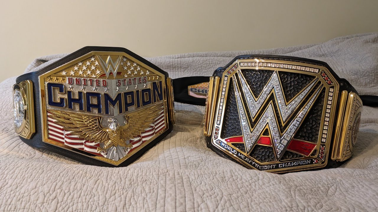 WWE United States Championship Belt Review - YouTube