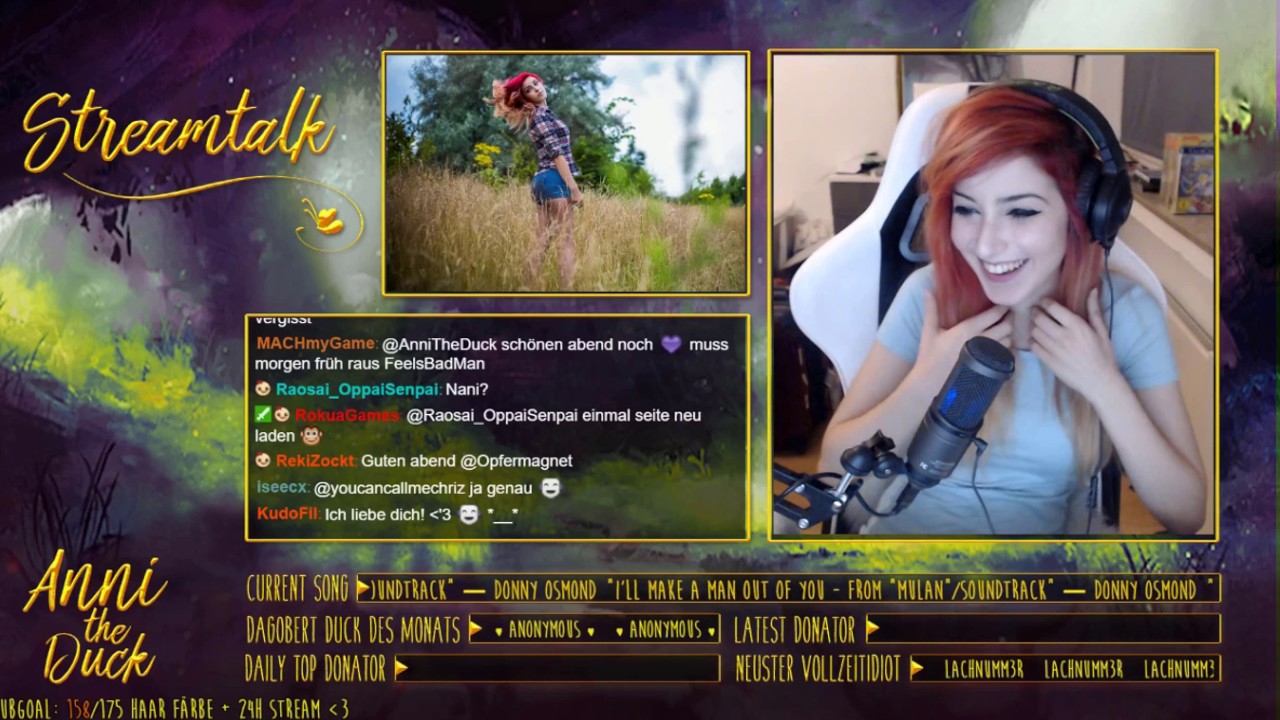 OMG! KudoFil get noticed by very hot german streamer girl in twitch ...