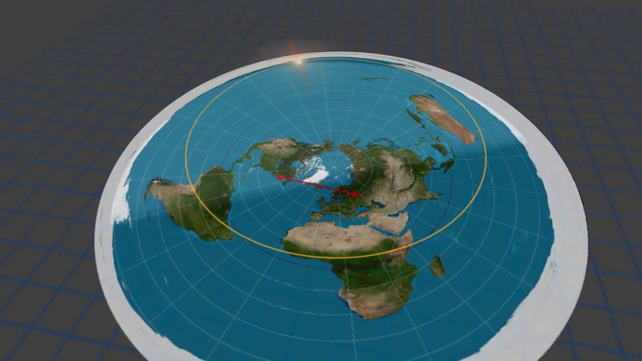 Flat Earth - A plane on a Plane by Rory Cooper - YouTube