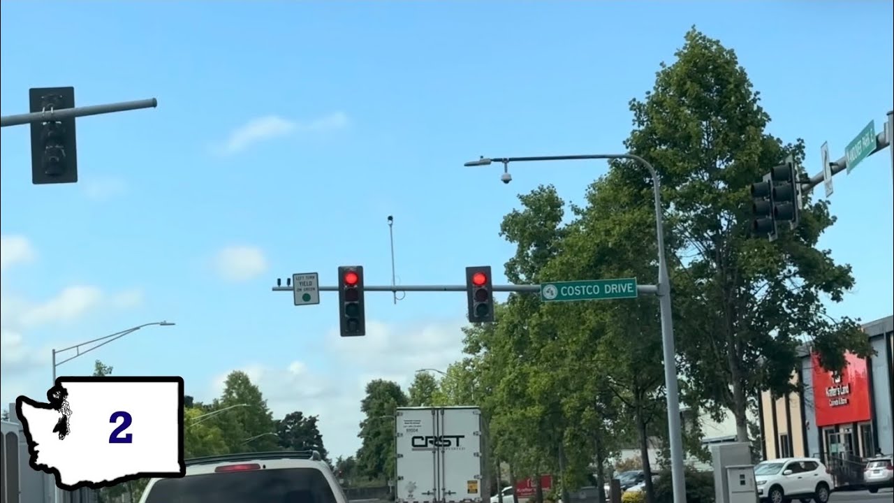 Washington Traffic Lights 2 - YouTube
