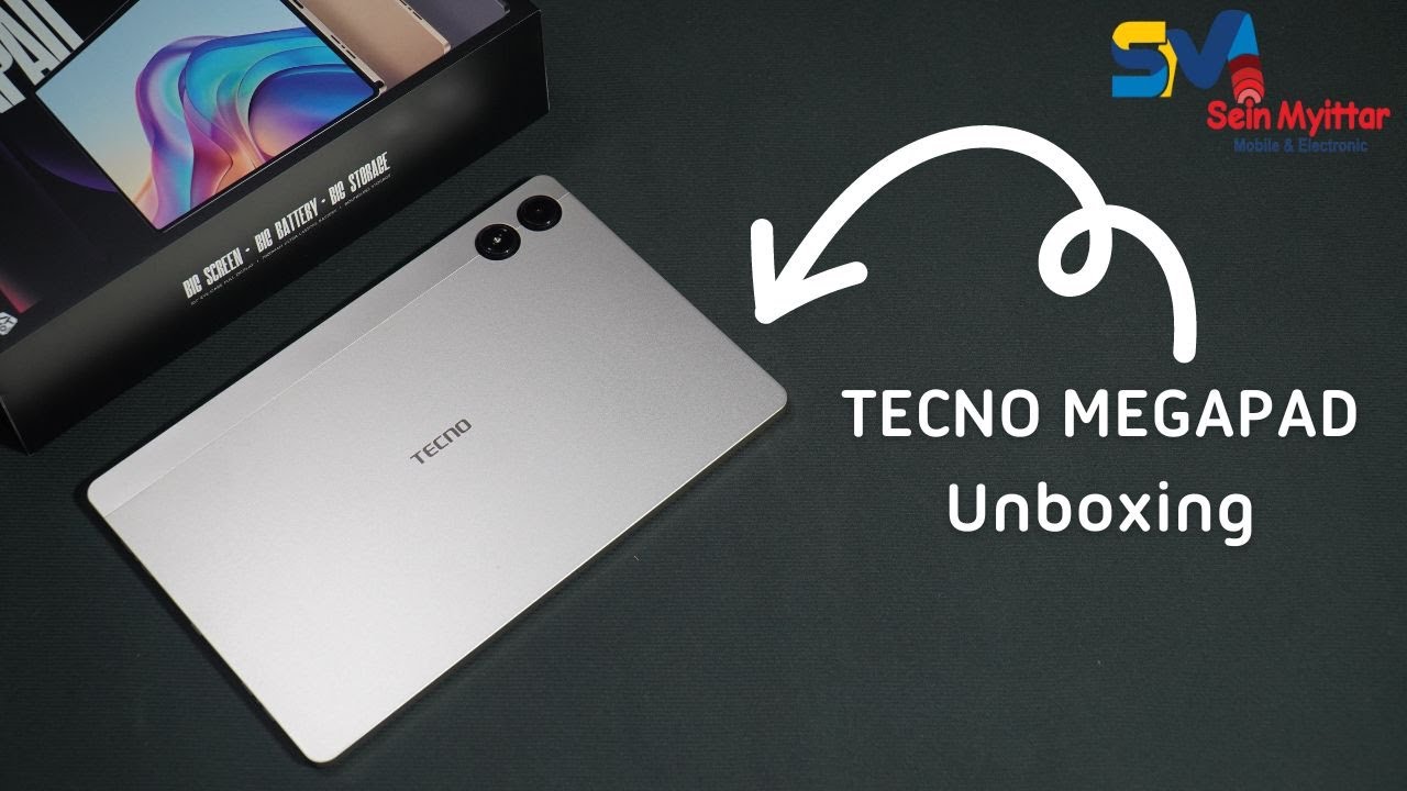 Tecno Mega Pad Tablet Unboxing #tecno #megapad #sharing #unboxing - YouTube