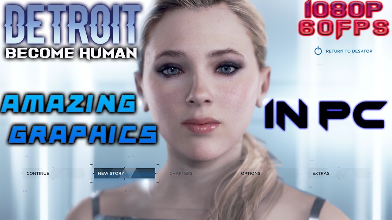 Detroit Become Human | Amazing Graphics IN PC | ULTRA GRAPHICS SETTINGS ...
