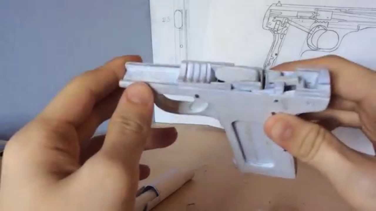 Paper Fn M1922 part 3: Breechblock - YouTube