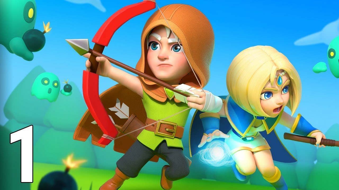 Archero Gameplay Walkthrough Part 1 - Tutorial (iOS/Android Games ...