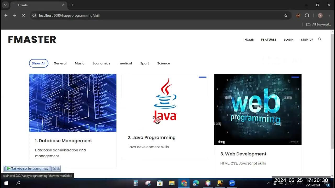 SWP391 - Happy Programing - View profile-cv of mentor - YouTube