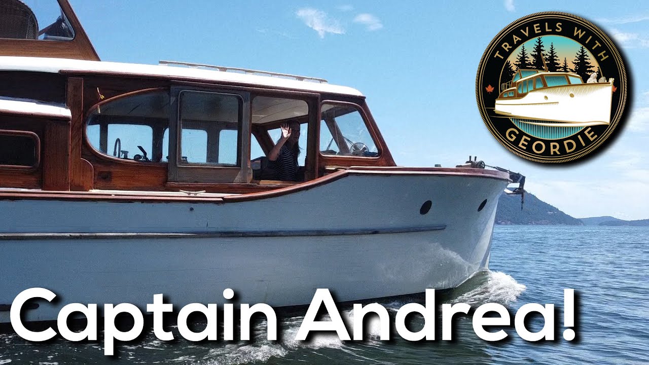 Ep 470 - Captain Andrea! - Wooden Boat Restoration - Travels With ...