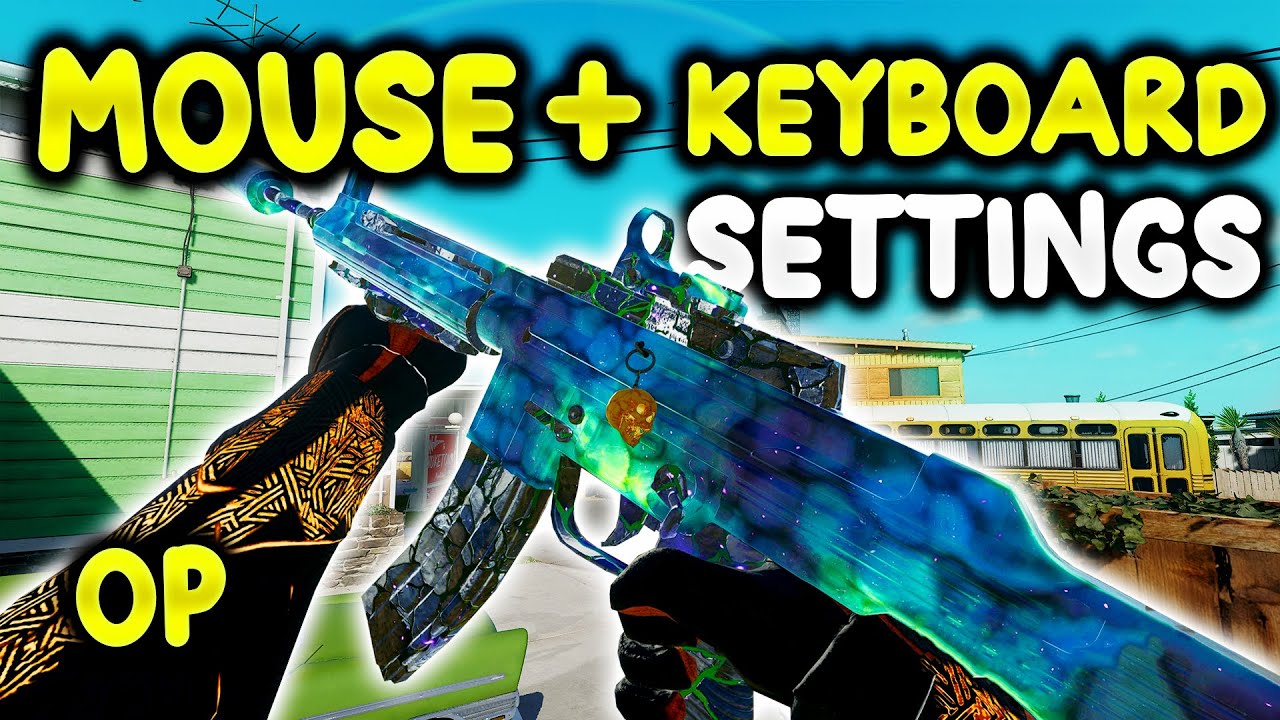 BEST BO6 SETTINGS FOR KEYBOARD & MOUSE (KEYBINDS + MOUSE SENSITIVITY ...
