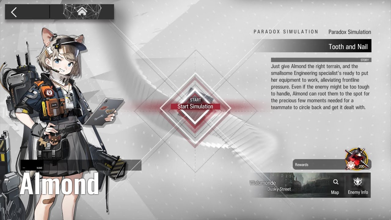 Arknights Paradox Simulation Almond Guide - YouTube