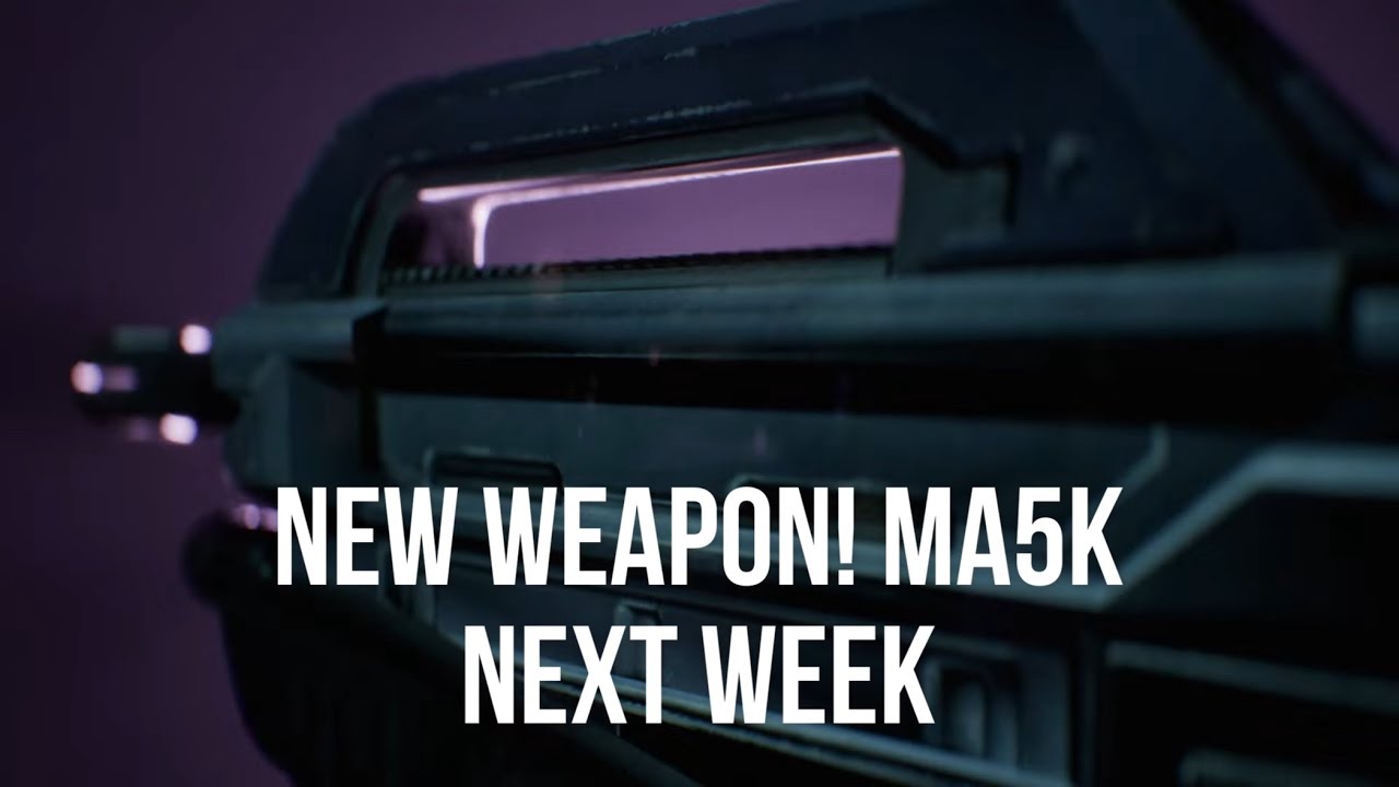 NEW WEAPON NEXT WEEK!? MA5K Carbine in Greatest Journey Operation ...
