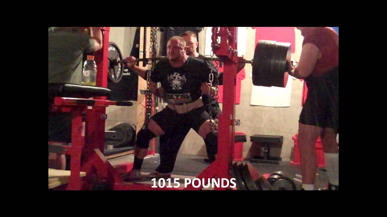 Jason Ehlert's Squat Day at Twin Cities Barbell - YouTube