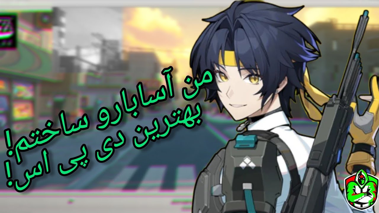 I built asaba haramusa in zenless zone zero || خفن ترین کارکتر این بازی ...