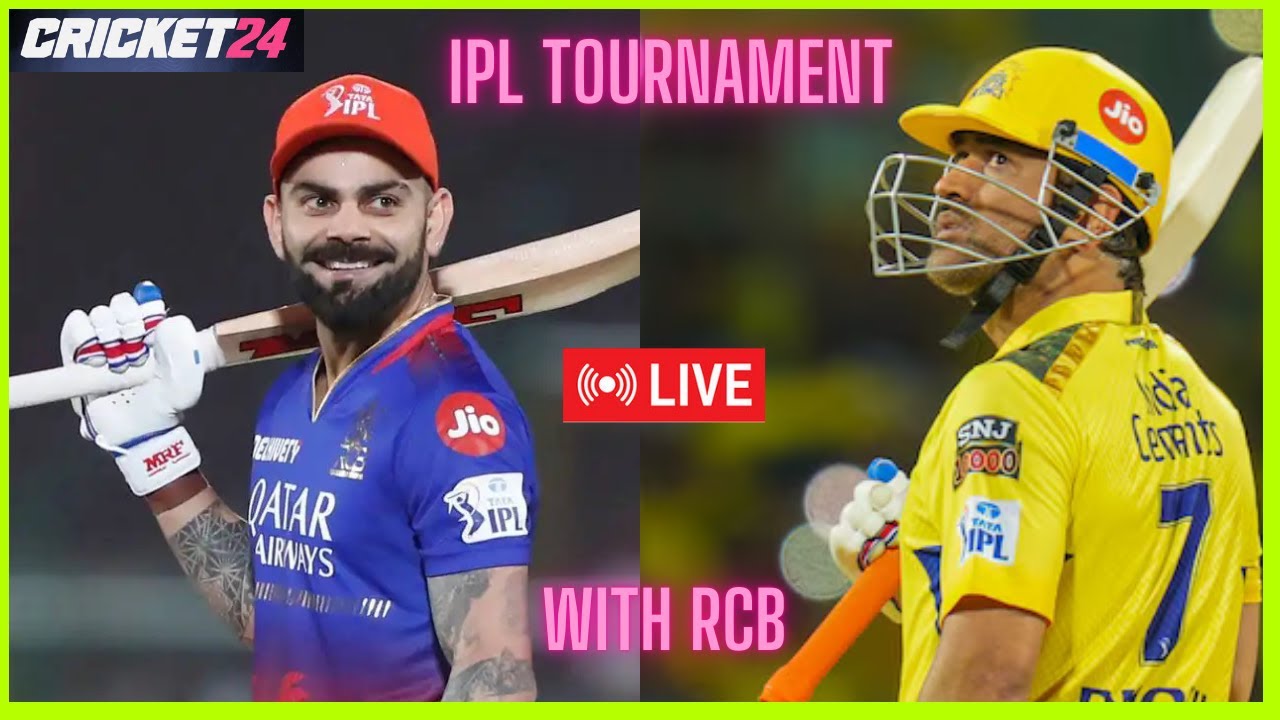 IPL 2025 Live: Playing with RCB| RCB vs CSK| Kohli out, Akashdeep ...