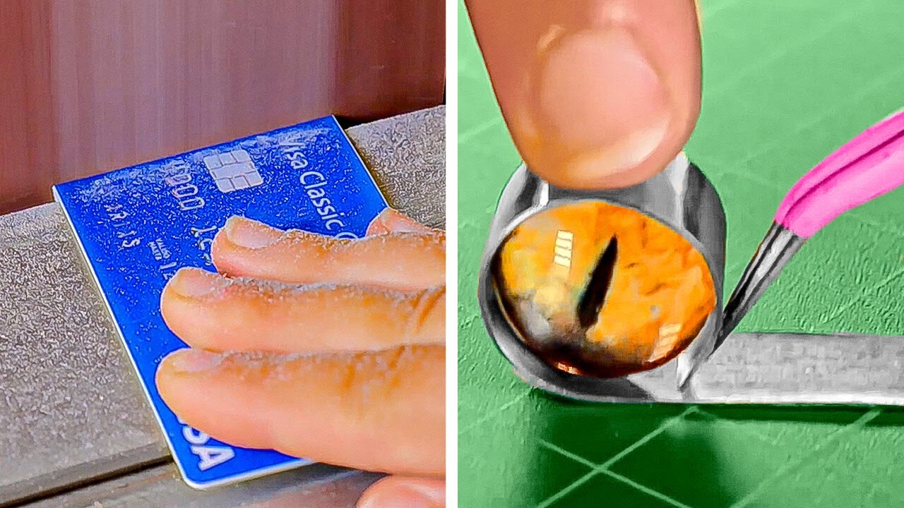 Transform Your Credit Card into a Cat Payment Necklace - YouTube