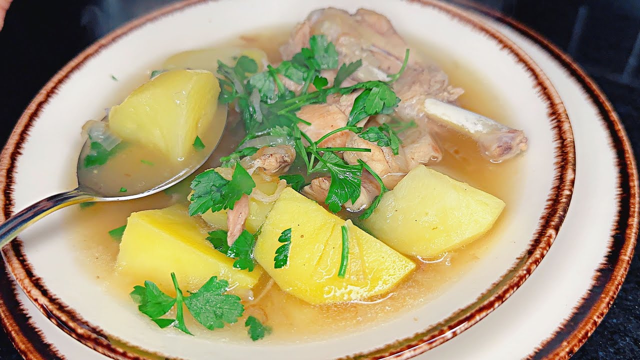 Suppe in einer Pfanne in 30 Minuten. So reichhaltig, es war, als würde ...