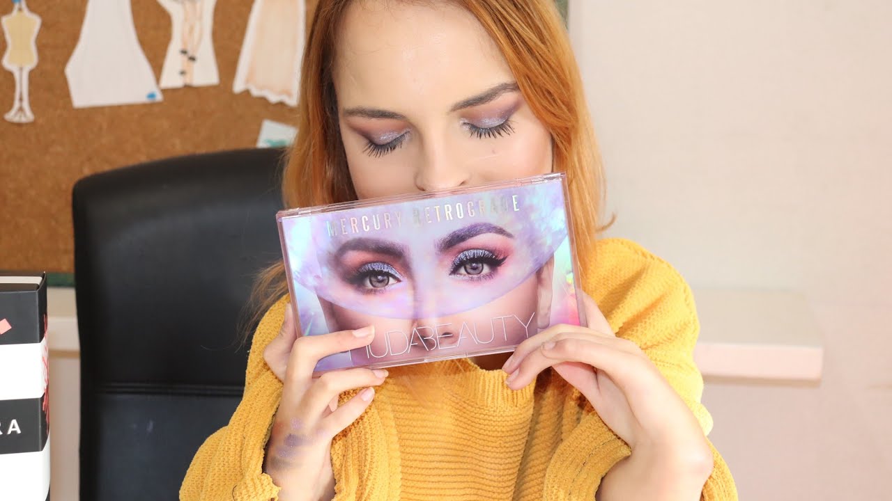 Testei a nova pallet da HUDA BEAUTY| Monica Antunes - YouTube