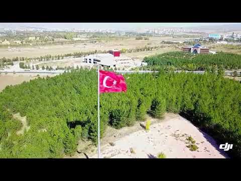 Sivas Cumhuriyet Üniversitesi ( Türk Bayragi ) Havadan Çekim