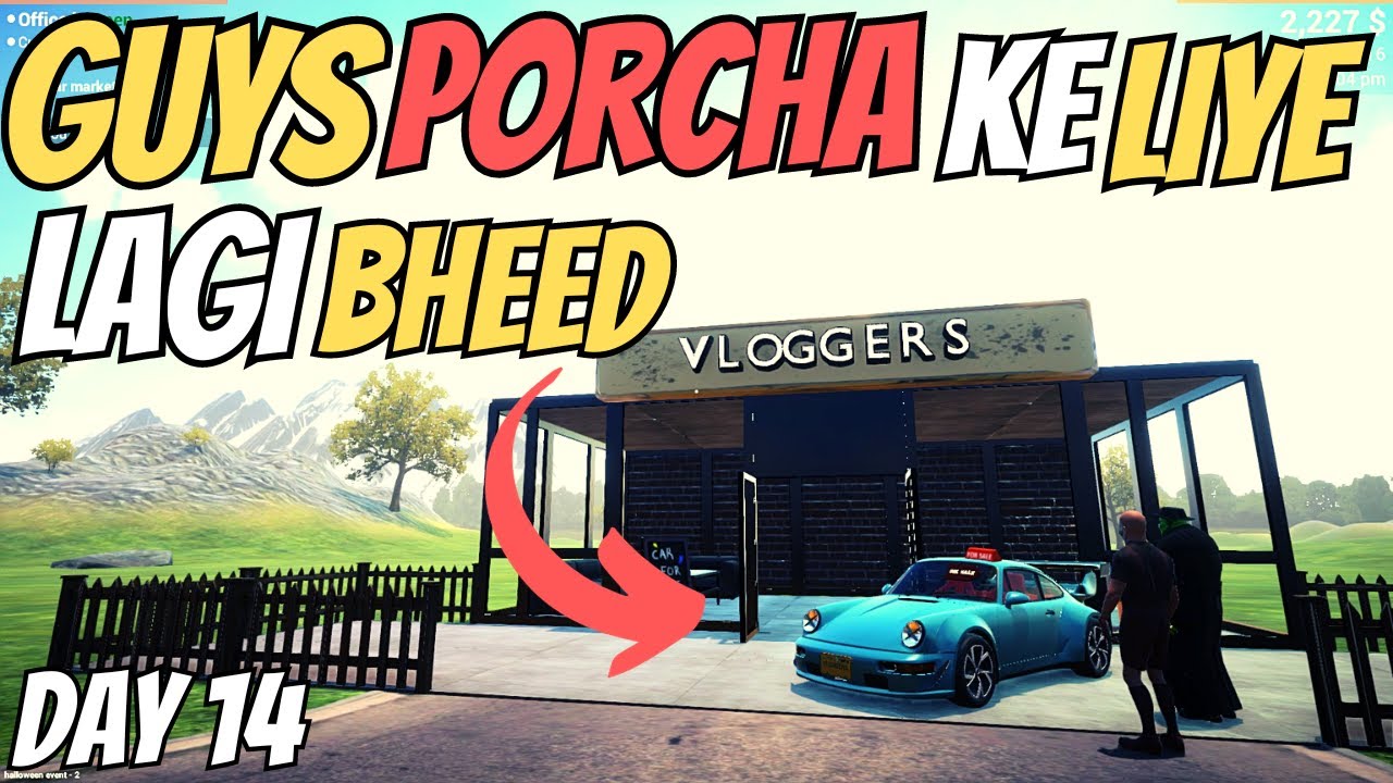 DAY 14 | Guyz ye Porcha ke liye to bheed lag gayi - YouTube