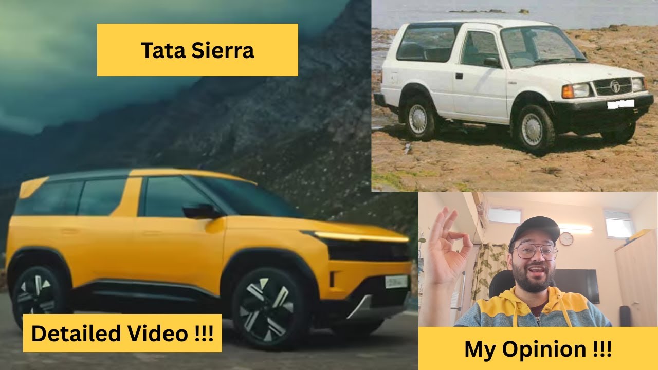 Tata Sierra Full Review | Old Sierra History to New 2025 Model ...