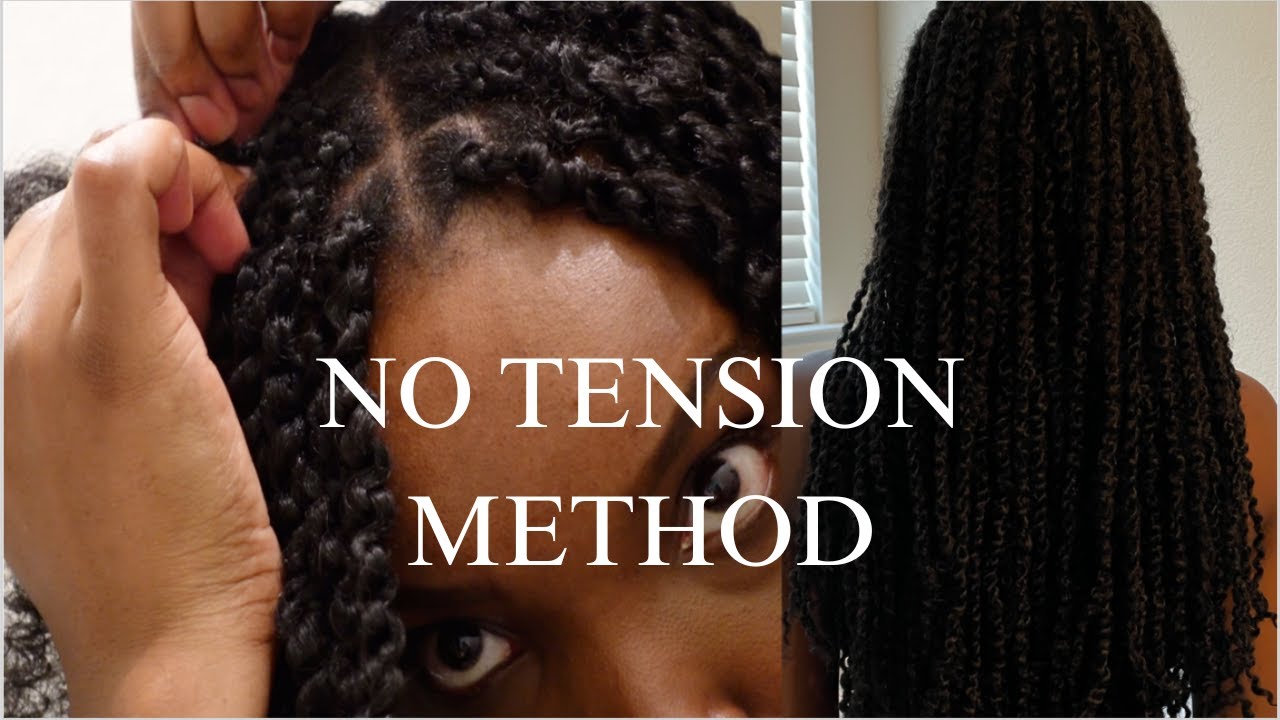 THE BEST & EASIEST PASSION TWIST METHOD STEP-BY-STEP (NO TENSION , NO ...