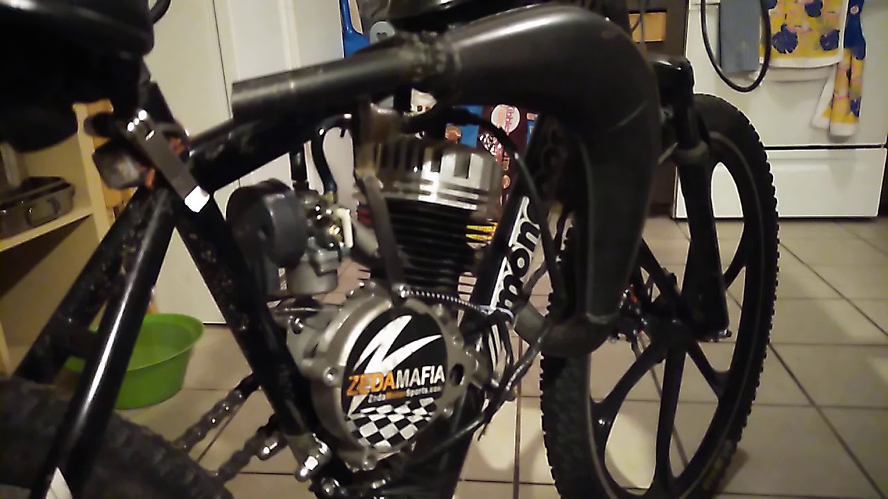 Mongoose mack SSR mz65 36t rear sprocket 47mph - YouTube