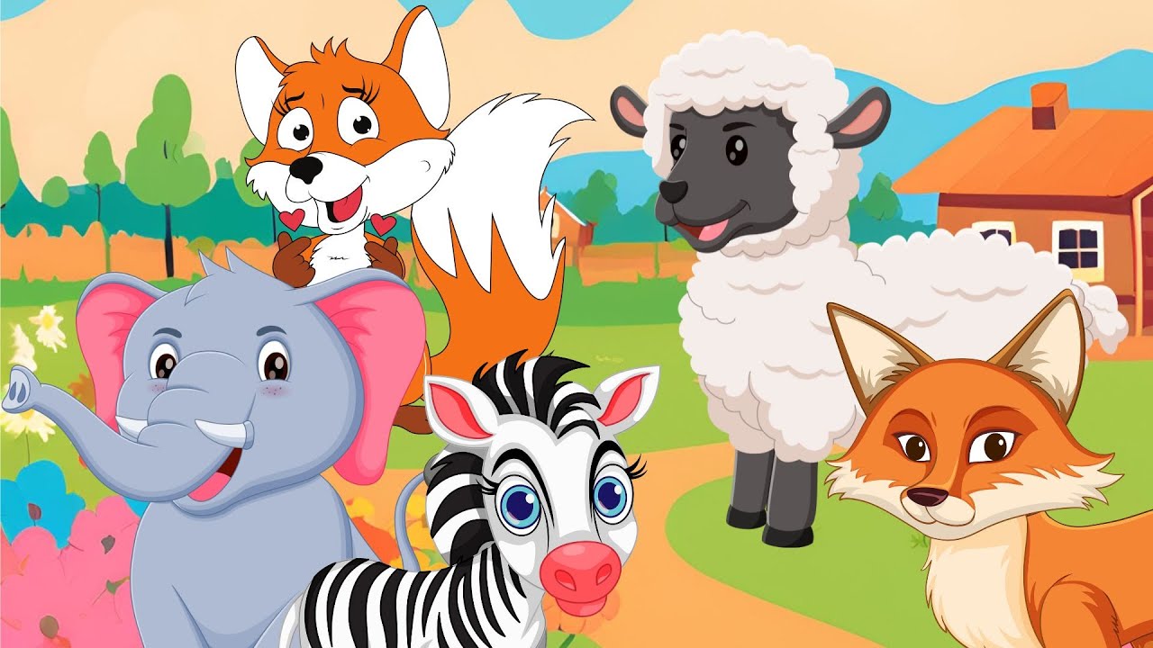 Animal Sounds Song | Animal Songs for Preschool | QP507|Kids Song - YouTube