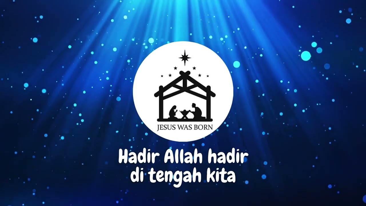 Lagu Natal Sekolah Minggu Berdasarkan Tema Natal PGI 2025 Acordes ...