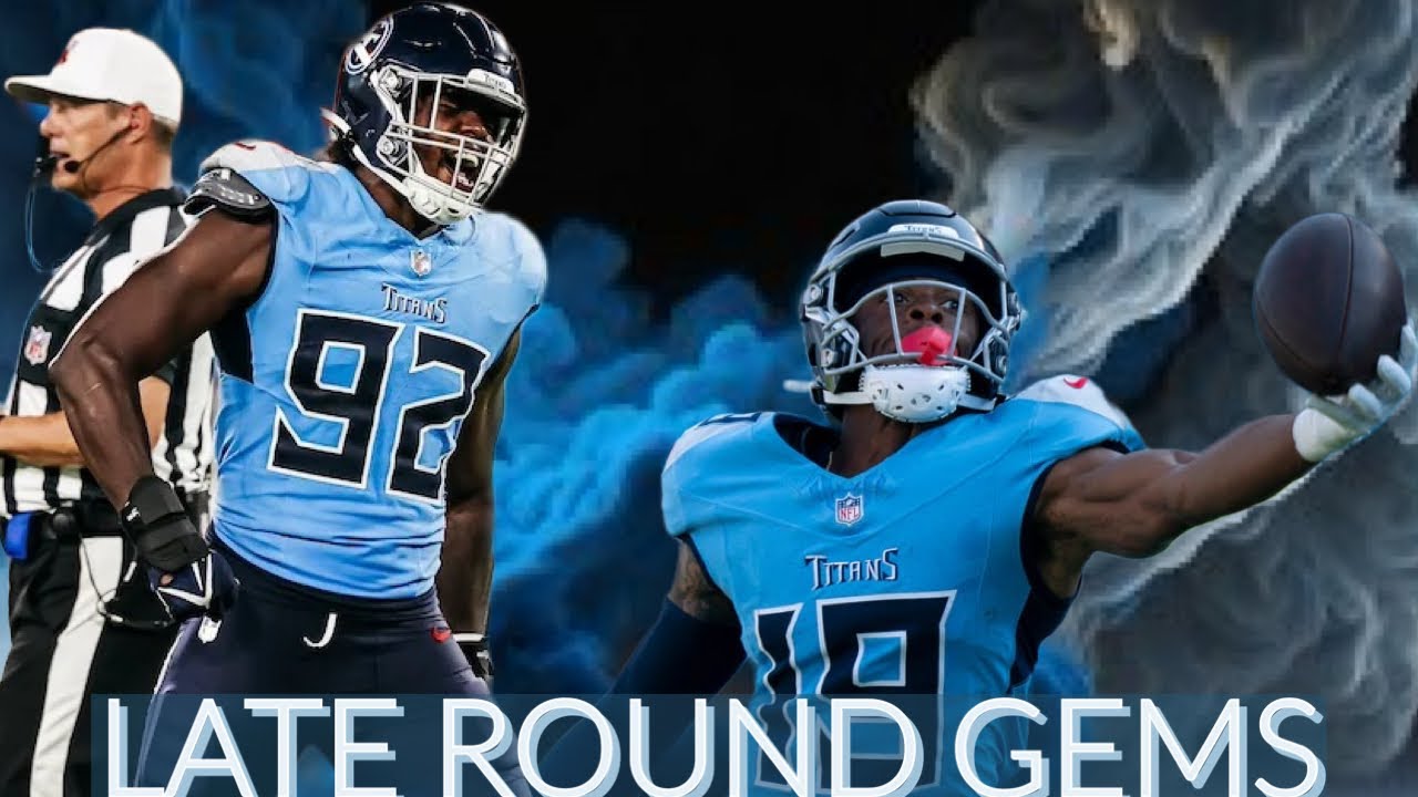 Late Round GEMS for the Titans. QB2 battle, RB3 battle and a change at ...