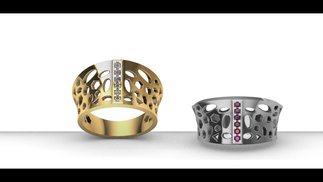 Creating a Custom Turkish Ring RHINO Tutorial ( part 1 ) - YouTube