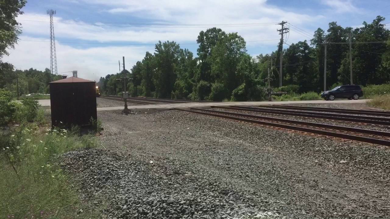 Rare!!! CSX YN2 SD40-2 leads CSX Q264 - YouTube