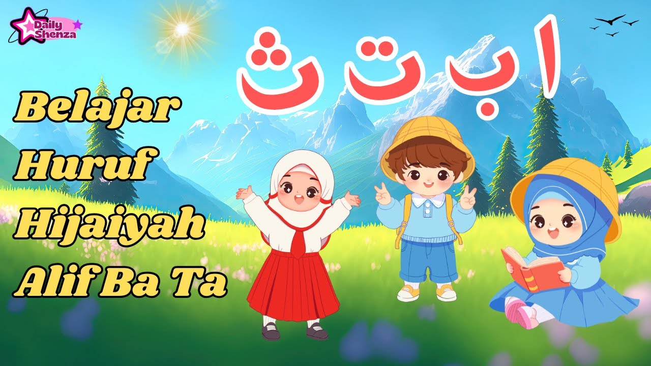 ALIF BA TA TSA - Belajar Mengenal Huruf Hijaiyah | Arabic Alphabet Song ...