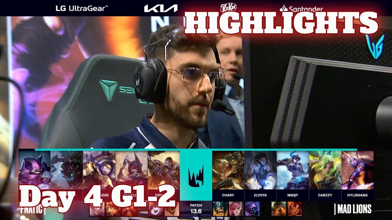 MAD vs FNC - Game 2 Highlights | Day 4 LEC Spring 2023 Group Stage | Mad Lions vs Fnatic G2 ...