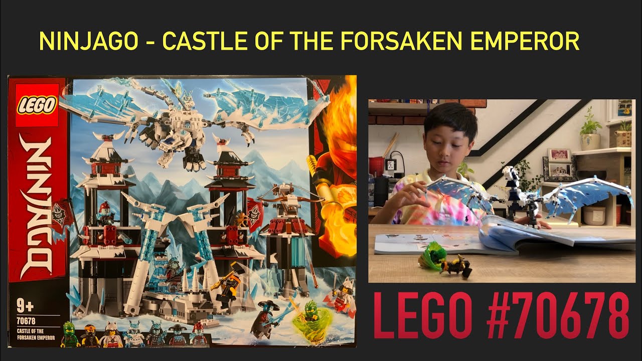 CASTLE OF THE FORSAKEN EMPORER - LEGO NINJAGO Set 70678 - Unboxing ...