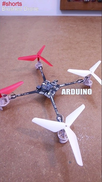 Brushed Motors Arduino Drone - YouTube