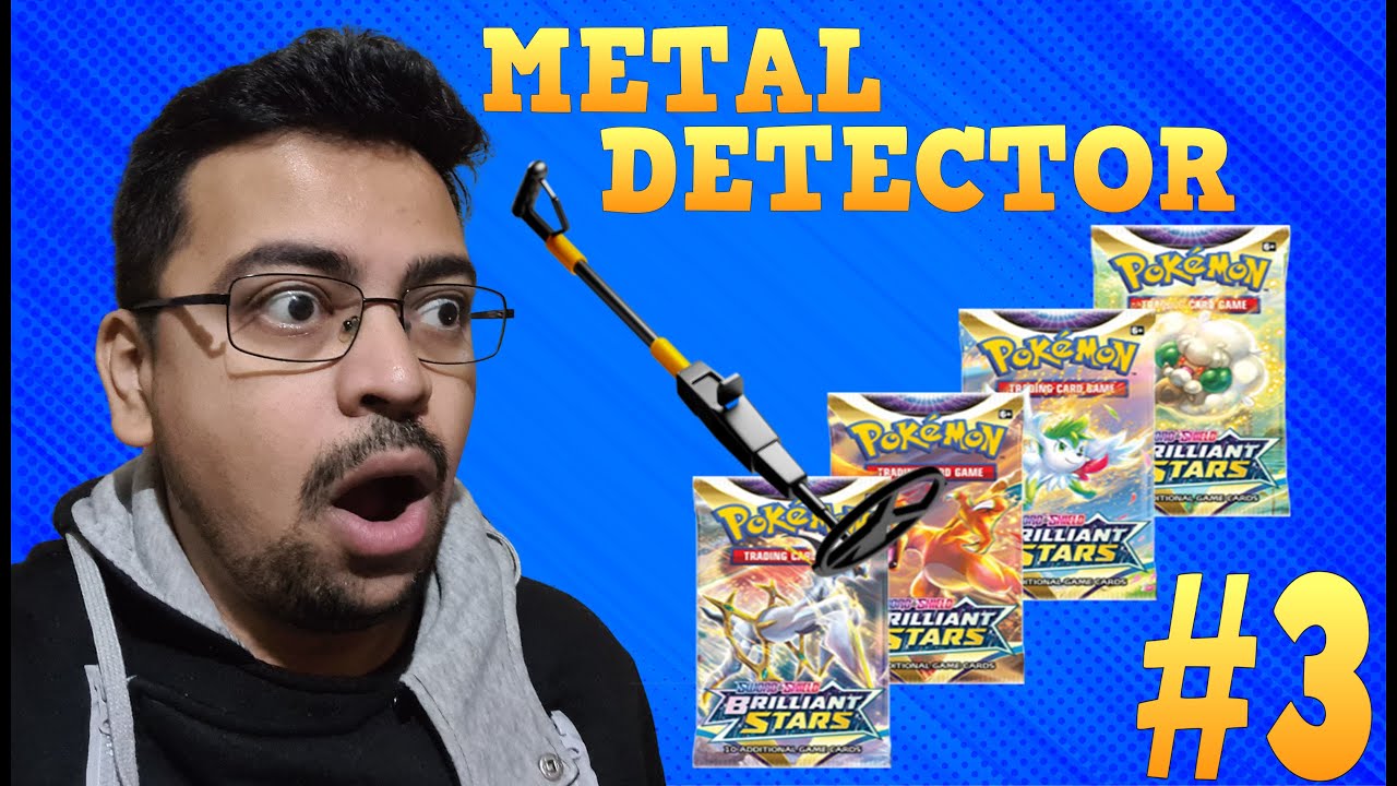 I Pulled An Alt Art Using A Metal Detector (Brilliant Stars Pokemon ...