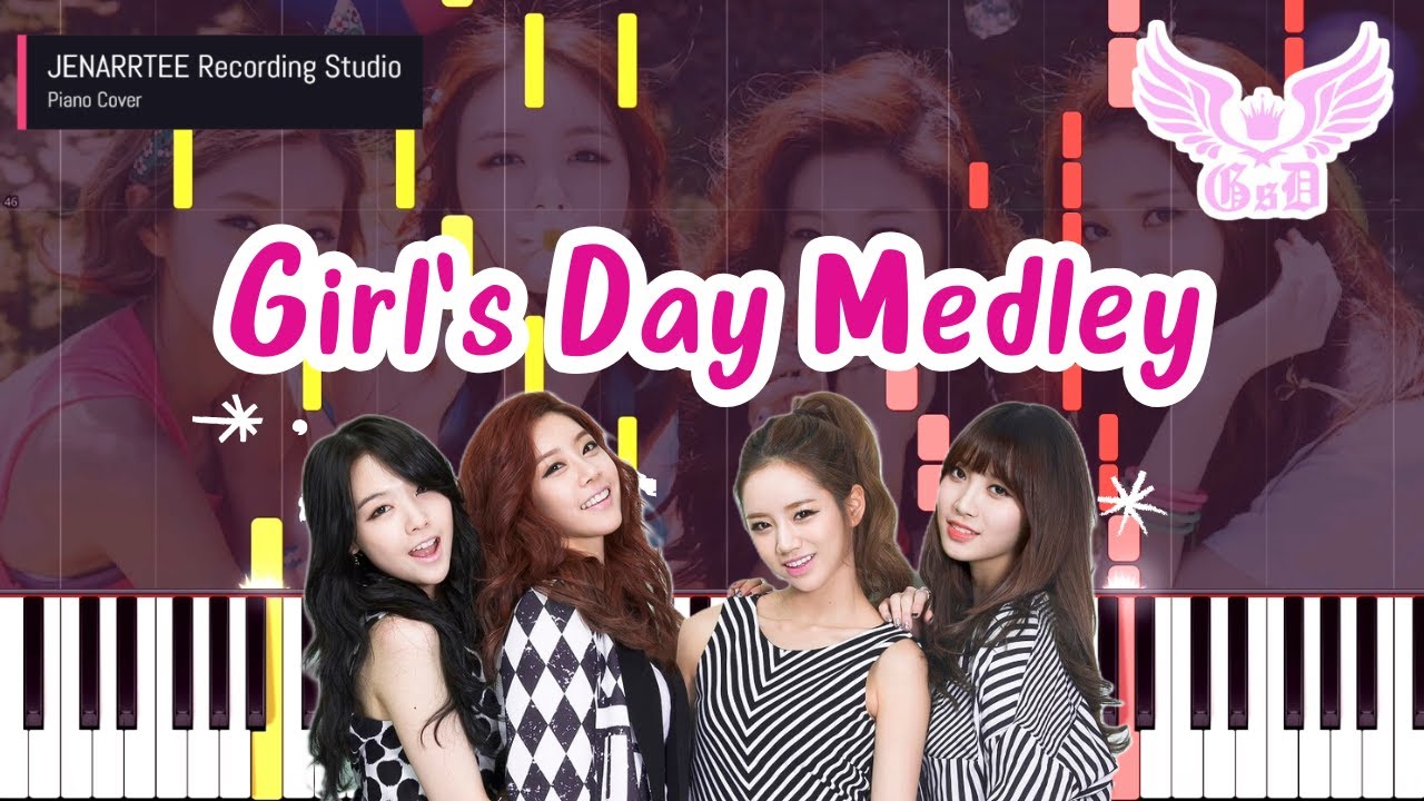 Girl's Day Piano Medley - YouTube