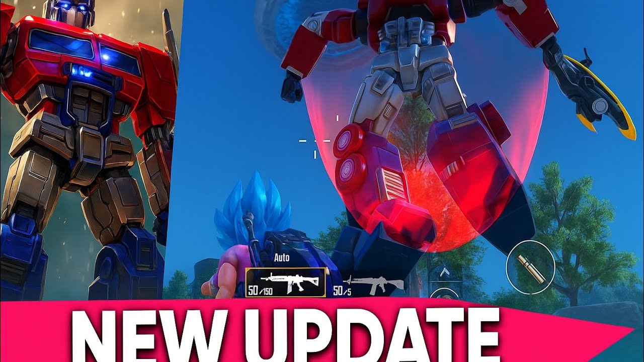 BGMI| This Update is Crazy* Optimus prime* power💪 - YouTube