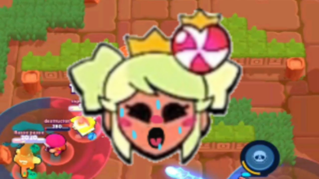 Jugando Con La Dulce Mandy Brawl Stars 🍭 Youtube